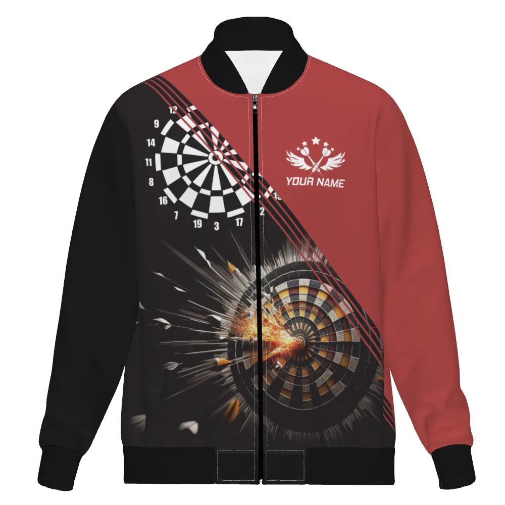 Darts Jacket with Black and Red Dart Design S2721
