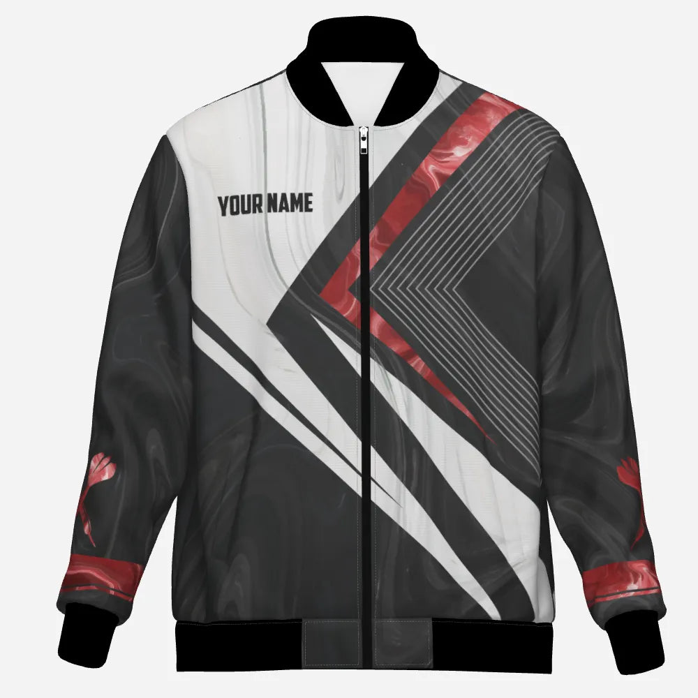 Darts Jacket in Red and White G258