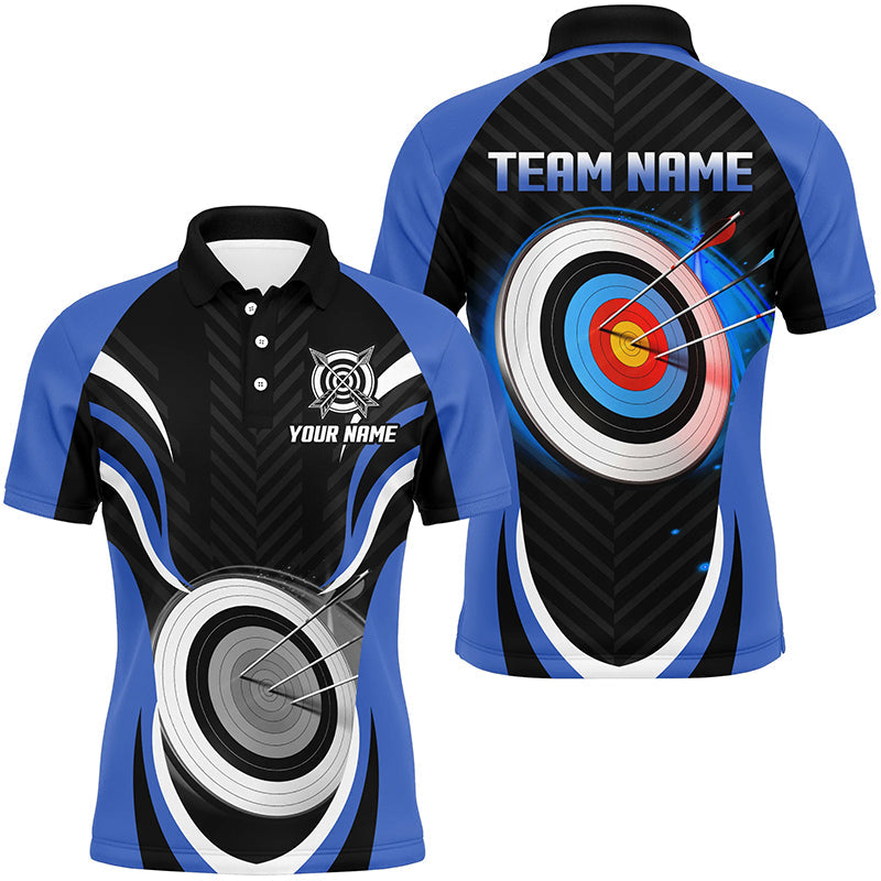 Blue Archery Jerseys Personalised Archery 3d Target Custom Men and Wom